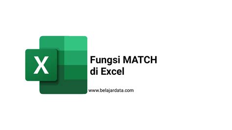 Fungsi Match Di Excel Belajar Data