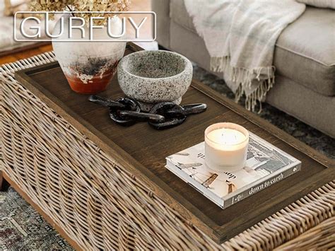 Gurfuy 40x20 Extra Large Long Rectangle Ottoman Table