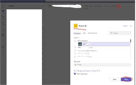 Solved Im Unable To Select Save In Order To Embed My Pow Microsoft Fabric Community