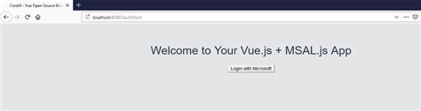 Integration Msal Microsoft Authentication Library Into Vuejs Karim Vaes