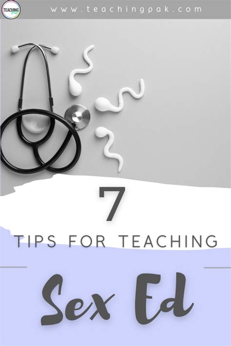 Tips For Teaching Sex Ed While Navigating The Nuances