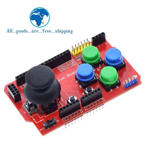【va Va Voom】tzt Shield Arduino Expansion Board Analog And Mouse Darazlk