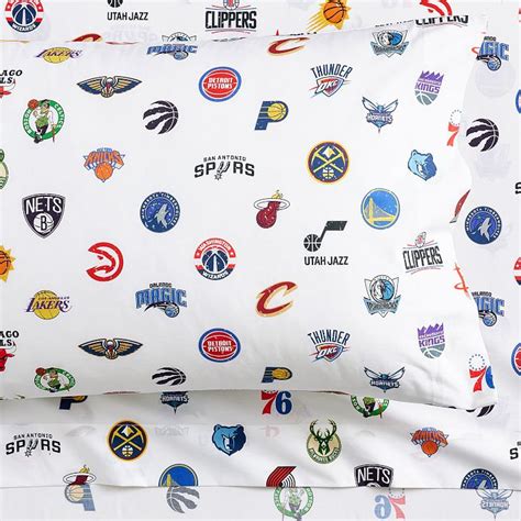 Nba All Teams Sheet Set Pottery Barn Teen