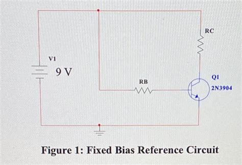 Solved For The Fixed Current Biasing Circuit In Figure 1