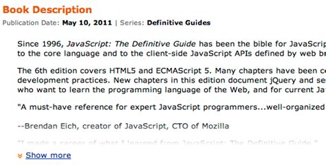 Javascript Fade Effect For Text Summaries Similar To Amazon Stack Overflow