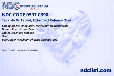 Trijardy Xr Tablet Extended Release Ndc0597 0390