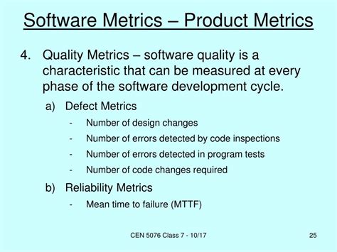 PPT Software Metrics PowerPoint Presentation Free Download ID 5728756