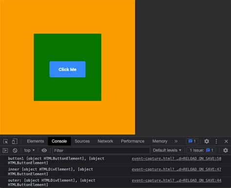 Event Capturing And Bubbling