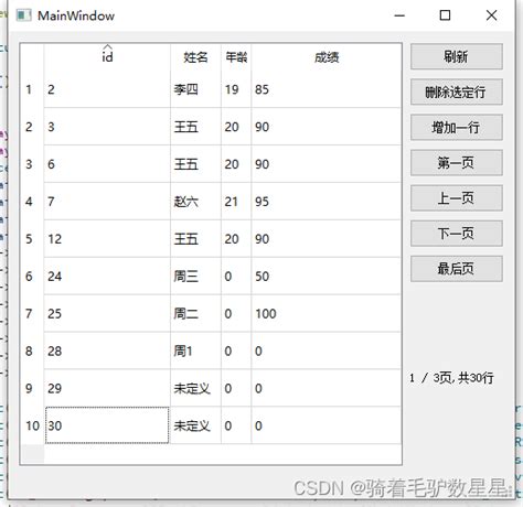 Qt5 Sql数据库使用model在tableview中显示qt 数据库 Model Csdn博客