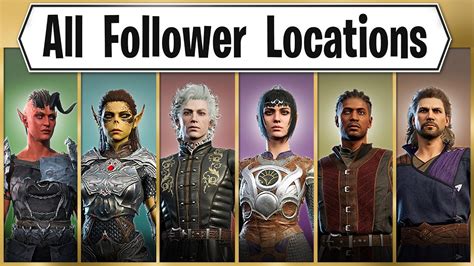 Find All The Origin Character Locations Early In Baldurs Gate 3 Youtube