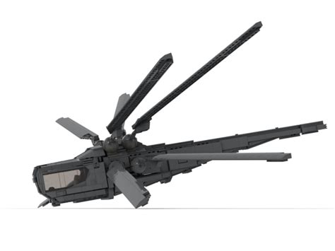 Lego Moc Dune Ornithopter House Atreides By Sudamamikula