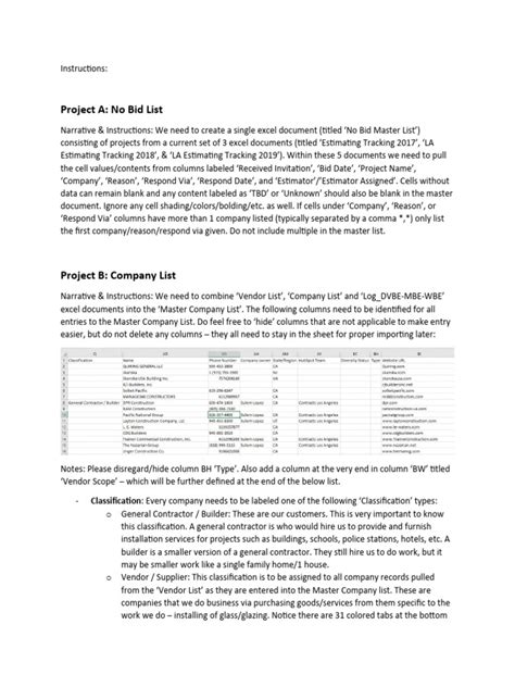 Instructions Pdf Microsoft Excel Computing