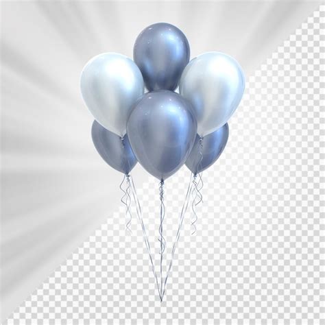Premium Psd Balloons 3d Element