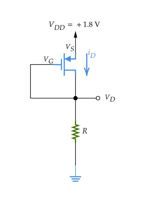 Solve The Following Exercise The Pmos Transistor In The Ci Quizlet