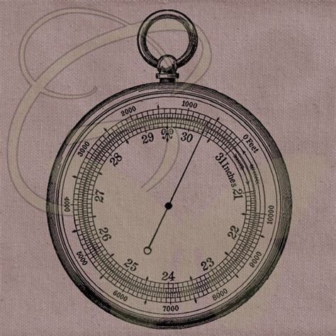 Aneroid Barometer Drawing Easy At Aileen Markham Blog
