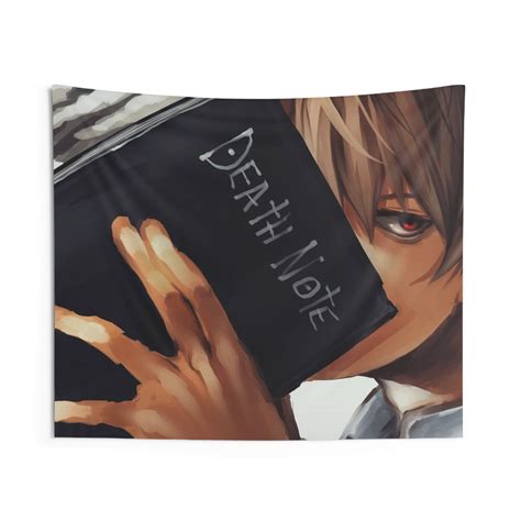 Death Note Light Yagami Indoor Wall Tapestry