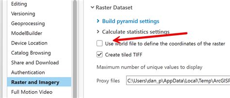 Tif Image Not Georeferenced In Arc Pro Esri Community
