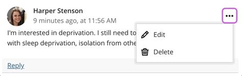 How To Delete A Reply On Blackboard