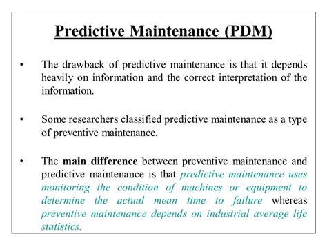 Ppt Condition Monitoring And Predictive Maintenance 58 Off
