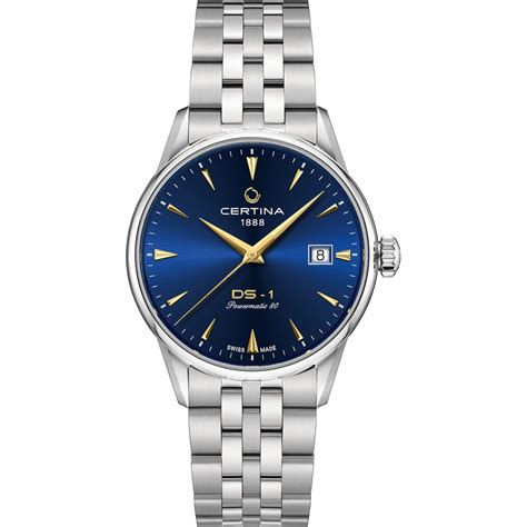 C0292071104100 Certina Ds 1 Powermatic 80 38mm Blue