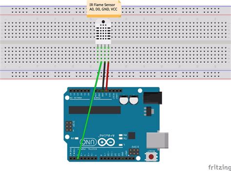 Make A Fire Detector In Minutes With Samsung Samiio Arduino Uno And