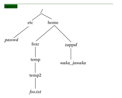 Chapter 3 Navigating The File System Flashcards Quizlet