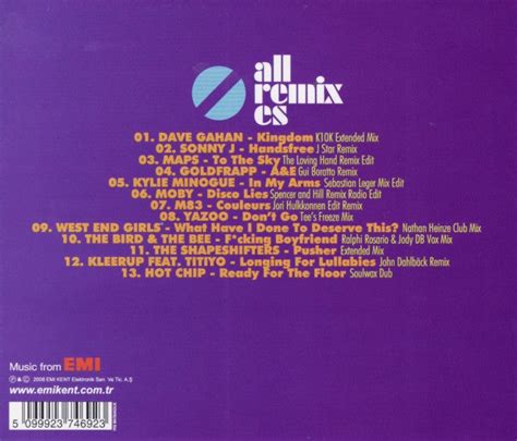 Various All Remixes Second Cdde