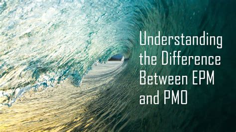 Epmo Vs Pmo