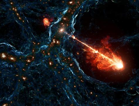 우리 은하 230개 길이… 역대 최대규모 ‘블랙홀 제트 관측