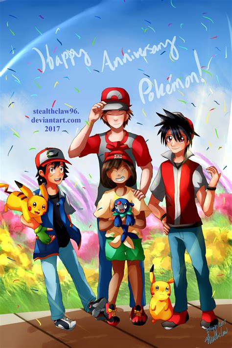 Happy Pokemon Anniversary By Stealthclaw96 On Deviantart