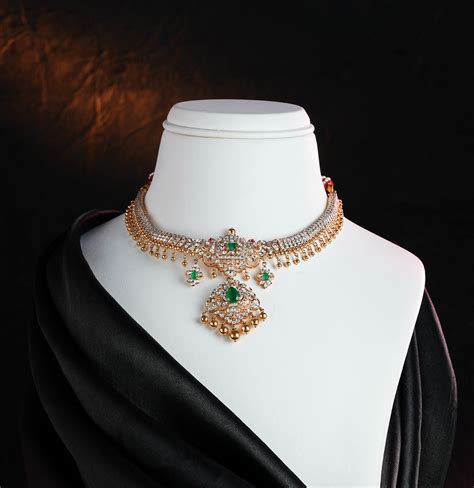 Radiant Diamond Necklace Darpan Mangatrai Darpan Mangatrai Pearls