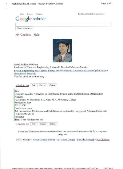 Optimal Capacitor Allocation In Distribution System Using Particle Swarm Optimization