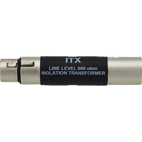 Pro Co Itx In Line Male Xlr To Female Xlr Isolation Transformer