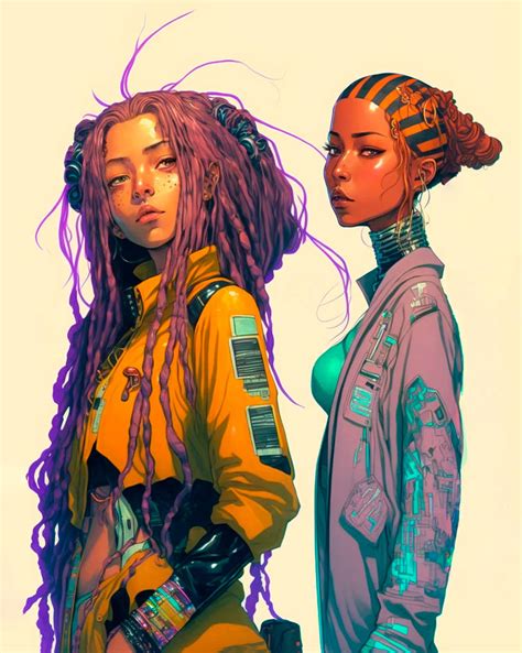 Cyberpunk Girls By Patytheimp On Deviantart
