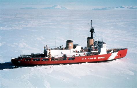 Us Icebreaker Polar Star Explaining The Ship In Antarctic Rescue