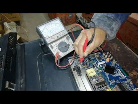 液晶电视有声音无图像黑屏怎么办多数这里出问题换掉就OK YouTube