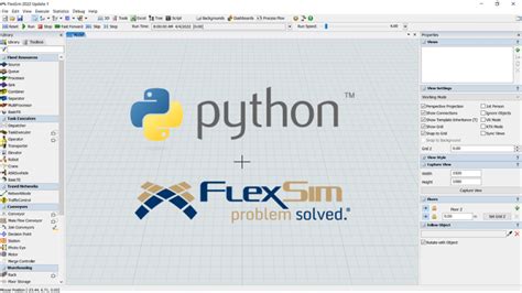 Flexsim 2022 Update 1 Python Connector Coroutines More Flexsim