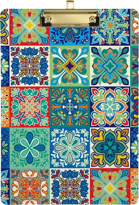 Coolnut 12x9 Mexican Talavera Clipboard A4 Size Standard Size