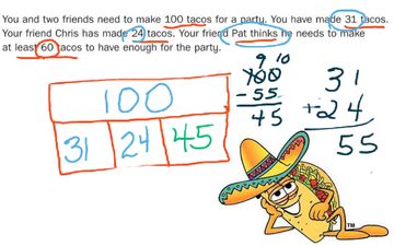 Estimating Sums And Difference Step Word Problem Educreations