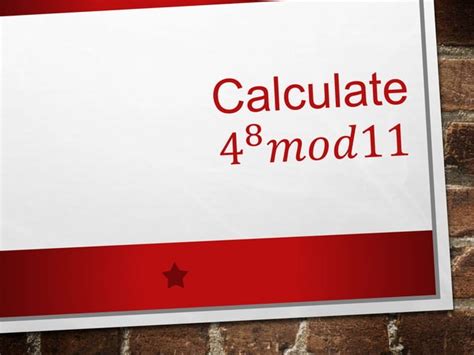 Modular Arithmetic Pptx