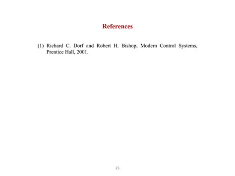 Lecture Notes Eeec4340318 Instrumentation And Control Systems Introduction To Control Systems