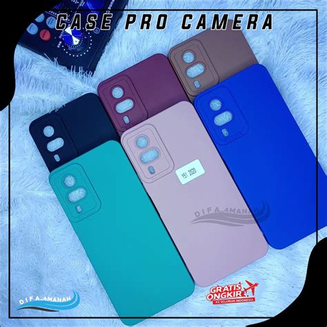 Jual Vivo Y51 2020 Y33 Silicon Warna Macaron Case Pro Camera Dove