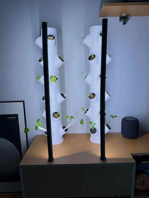 Smart Modular Hydroponic Tower Free 3d Print Model Makerworld