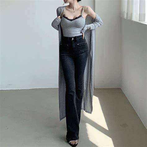 당일발송 단독제작핏 후기보장 여신강림 스판 레이스나시 롱 맥시 긴팔 가디건 세트