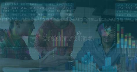 Data Analysts Team Of Office Worker Collaborate On Bi Dashboard