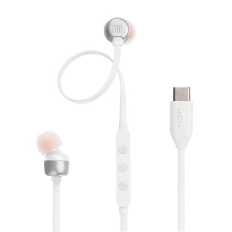 Jbl Tune C Usb Wired Hi Res In Ear Headphones White Walmart Com