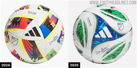 Sortie Du Ballon Adidas Mls 2025 30 Ans Danniversaire Couleurs