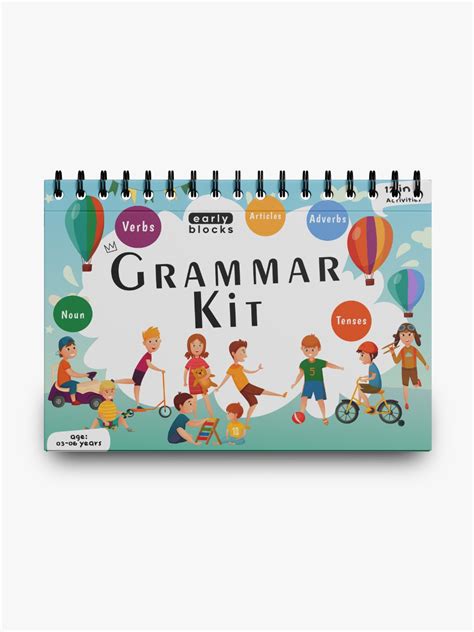 Early Blocks Grammar Kit Ages 3 6 Years Nouns Articles Verbs › Early Blocks