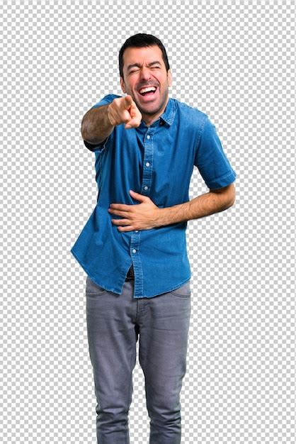 Laughing Pointing Man PSD 4 000 High Quality Free PSD Templates For Download
