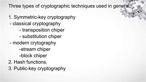Cryptography And Authentication Pptx Operating Systems Computer